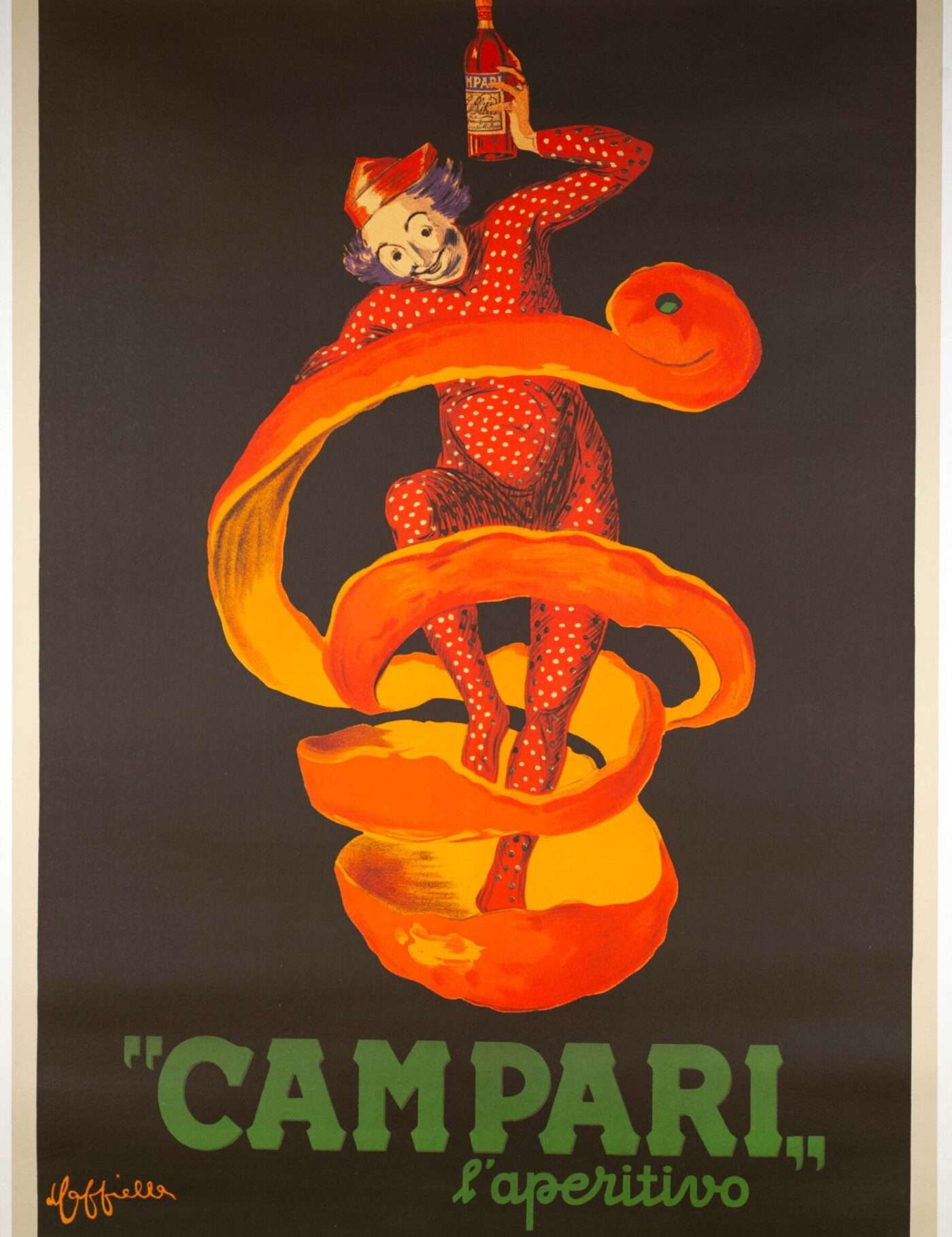 Campari L'Aperitivo Leonetto Cappiello 1950- Poster France - Original ...